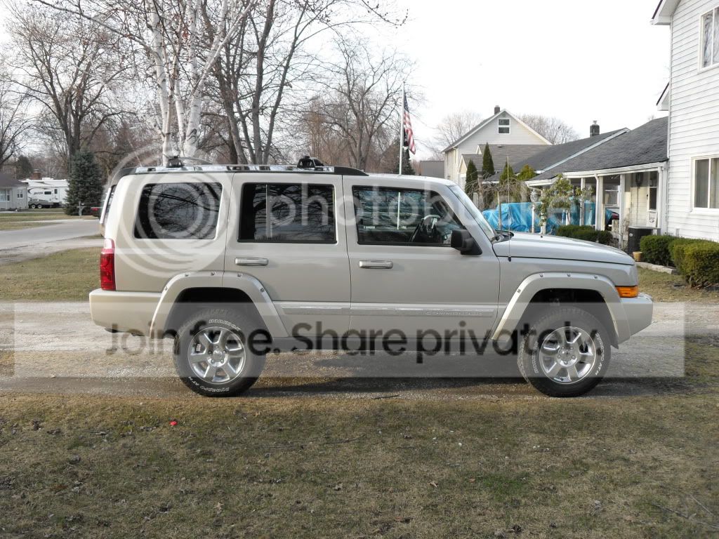 Finally got a lift installed | Jeep Commander Forum