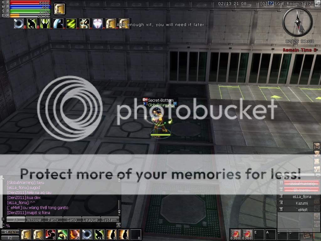 how to change my Club War Timer? [ The Color Red ] Not the glogicserver ...